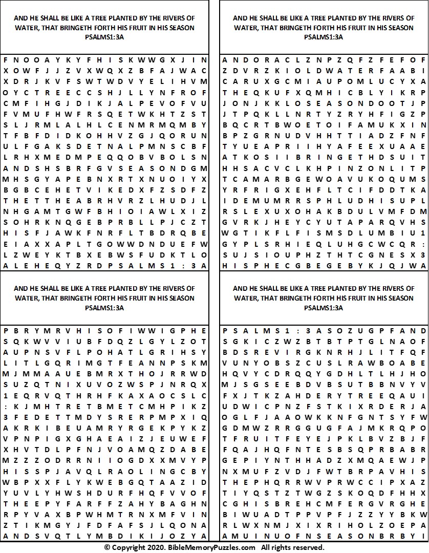 WS-19-Psal-001-003-1-KJV – Bible Memory Puzzles